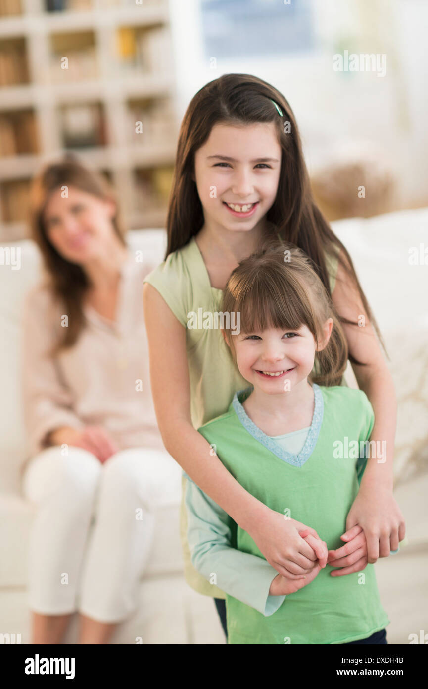 Child caring for siblings hi-res stock photography and images - Alamy