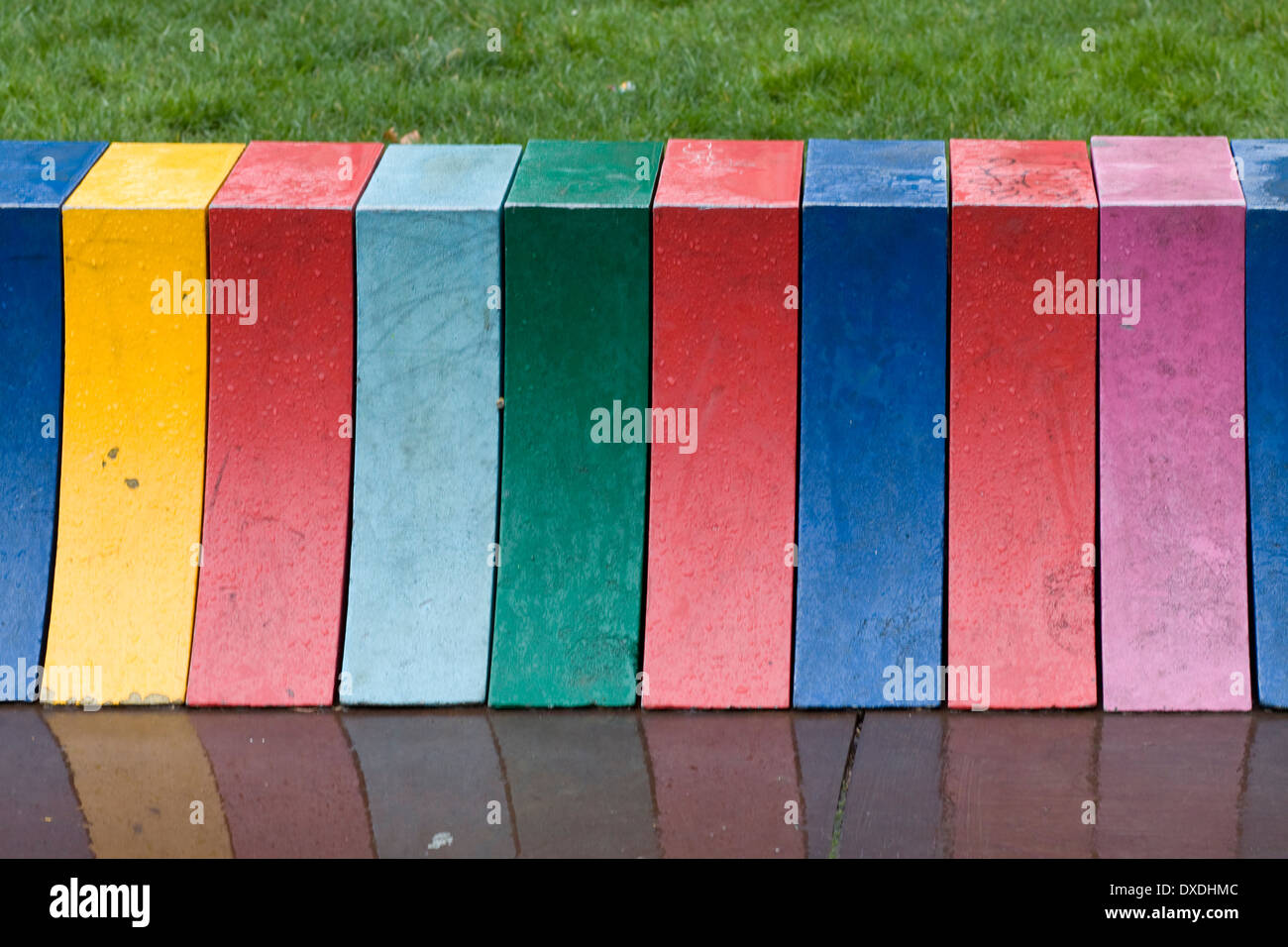 Blocks of Color Stock Photo - Alamy