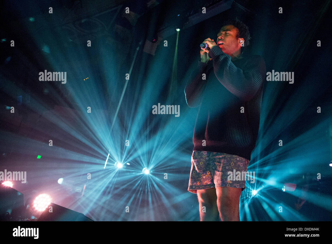 March 21, 2014 - Milwaukee, Wisconsin, U.S - Rapper CHILDISH GAMBINO ...