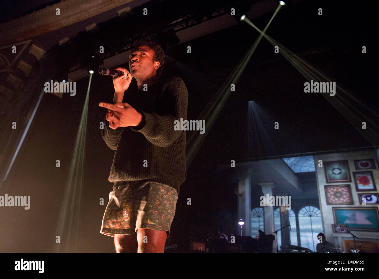 March 21, 2014 - Milwaukee, Wisconsin, U.S - Rapper CHILDISH GAMBINO ...