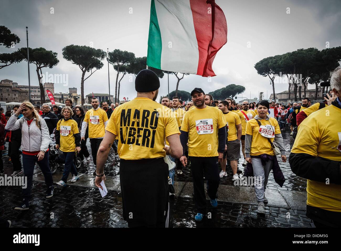 Group of italian activists hi-res stock photography and images - Alamy