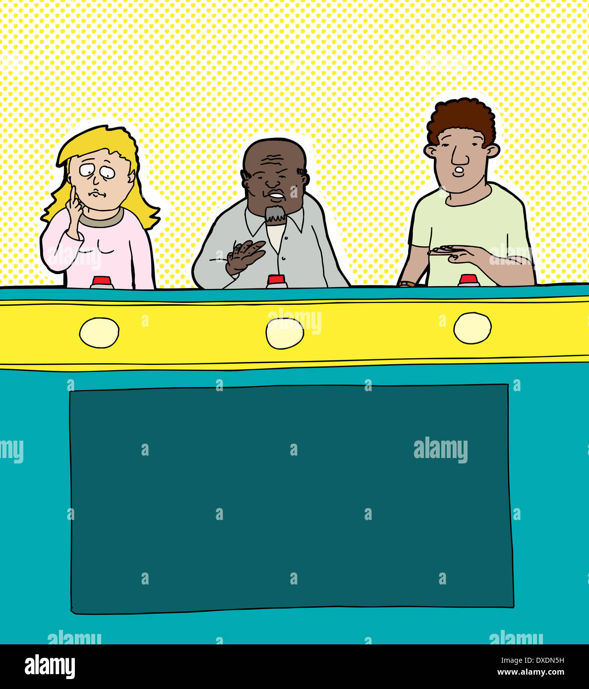 Quiz show buzzer hi-res stock photography and images - Alamy