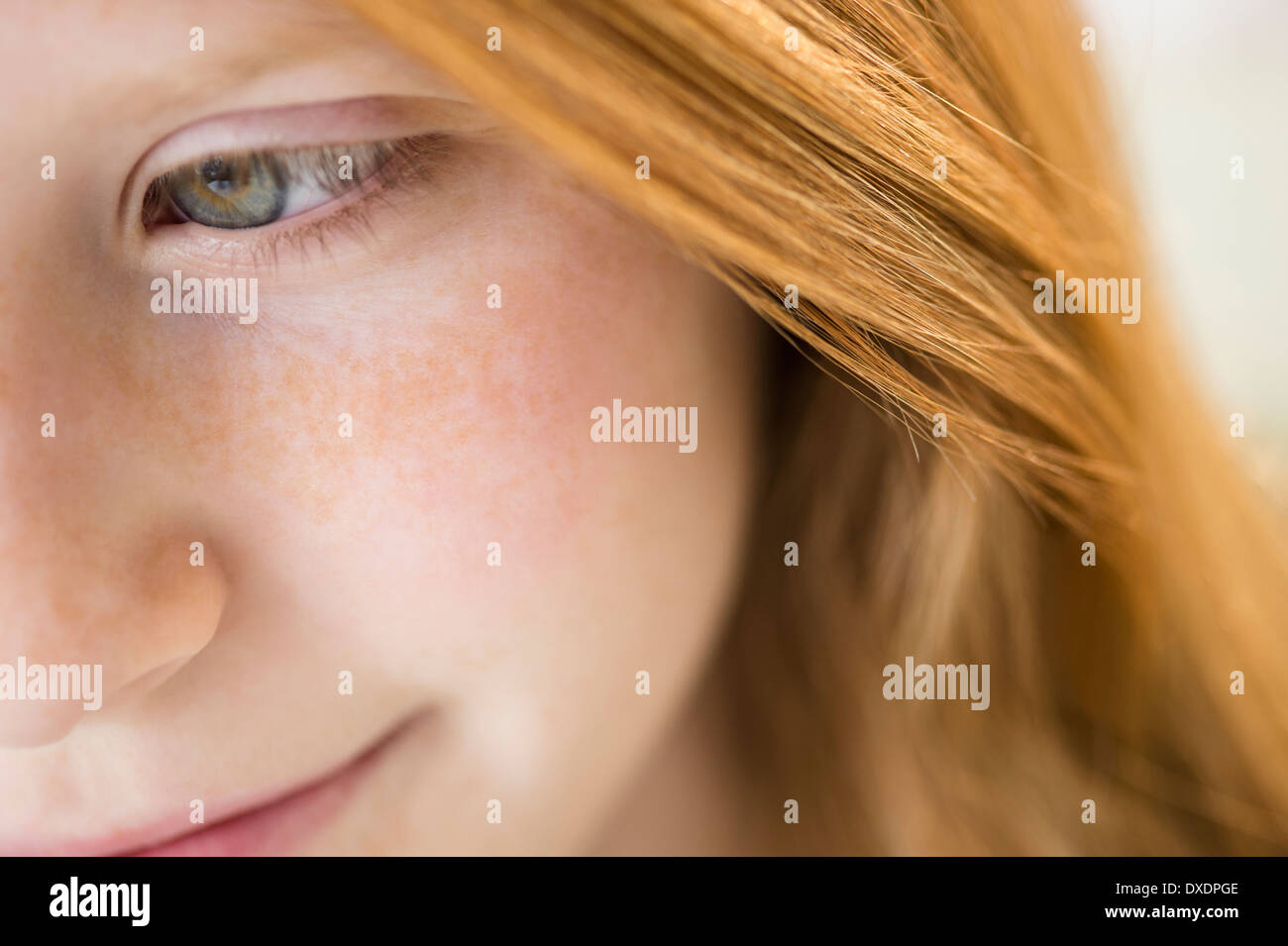 12 year old girl face hi-res stock photography and images - Alamy