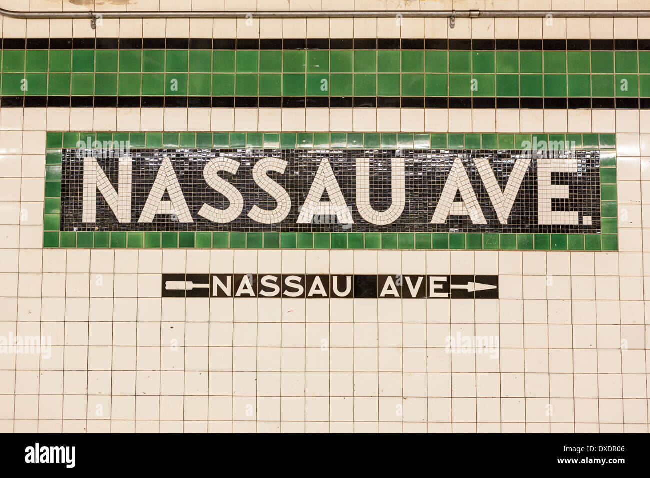New York City Subway Stop signs Stock Photo - Alamy