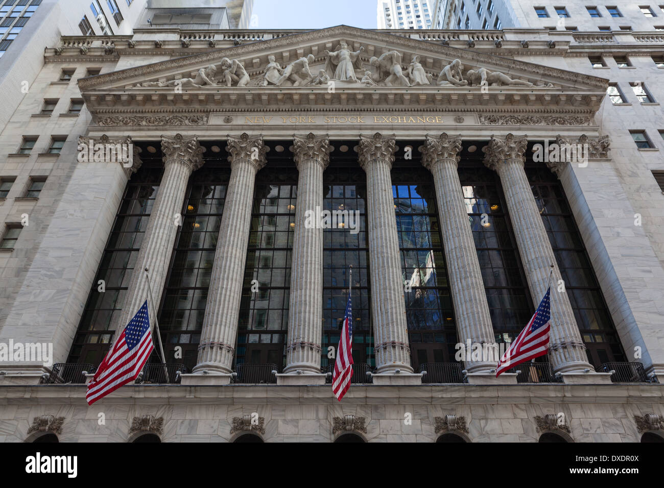 New York Stock Exchange Building, Manhattan Stock Photo - Alamy