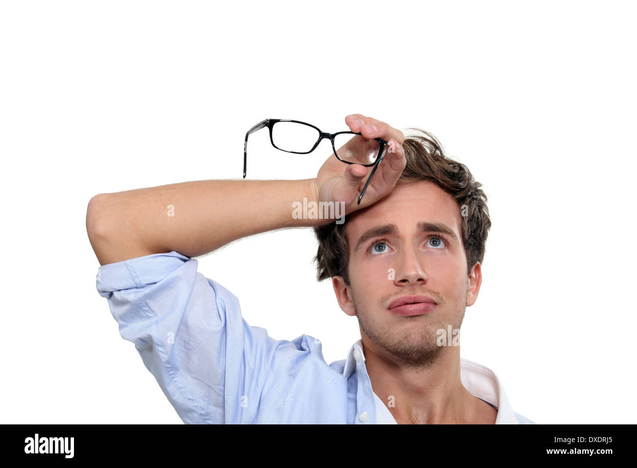 Relieved man hi-res stock photography and images - Alamy