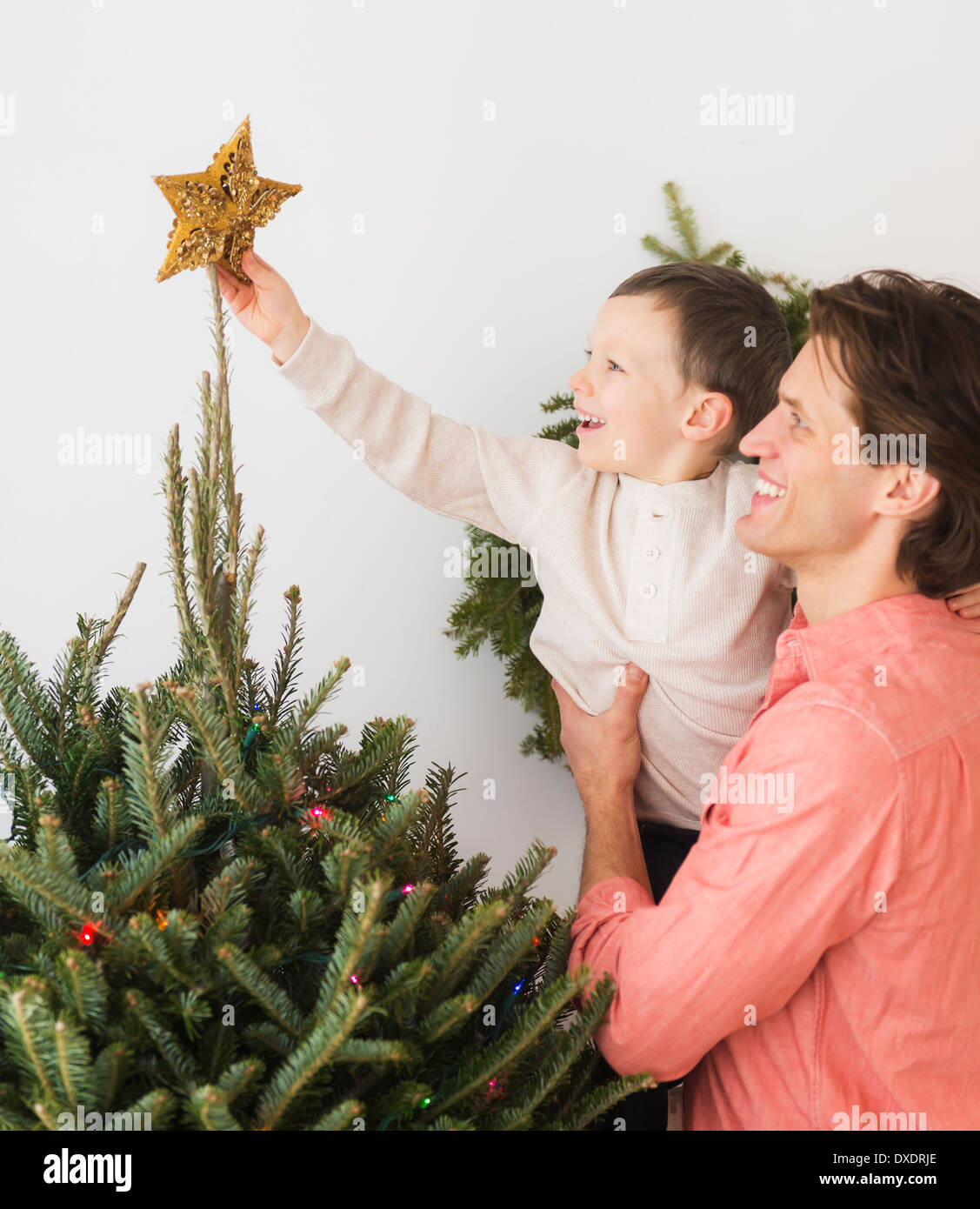 Man christmas star hi-res stock photography and images - Alamy
