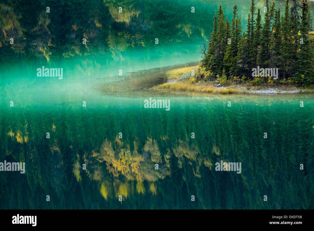 Emerald Lake, nr Carcross, Yukon Territories, Canada Stock Photo - Alamy