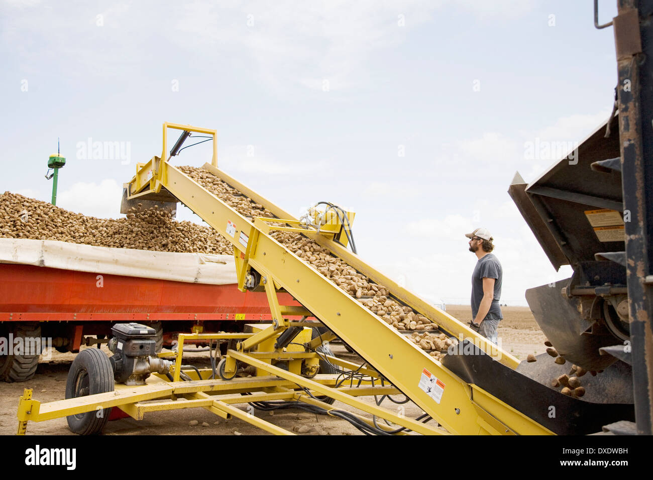 Potato truck hi-res stock photography and images - Alamy