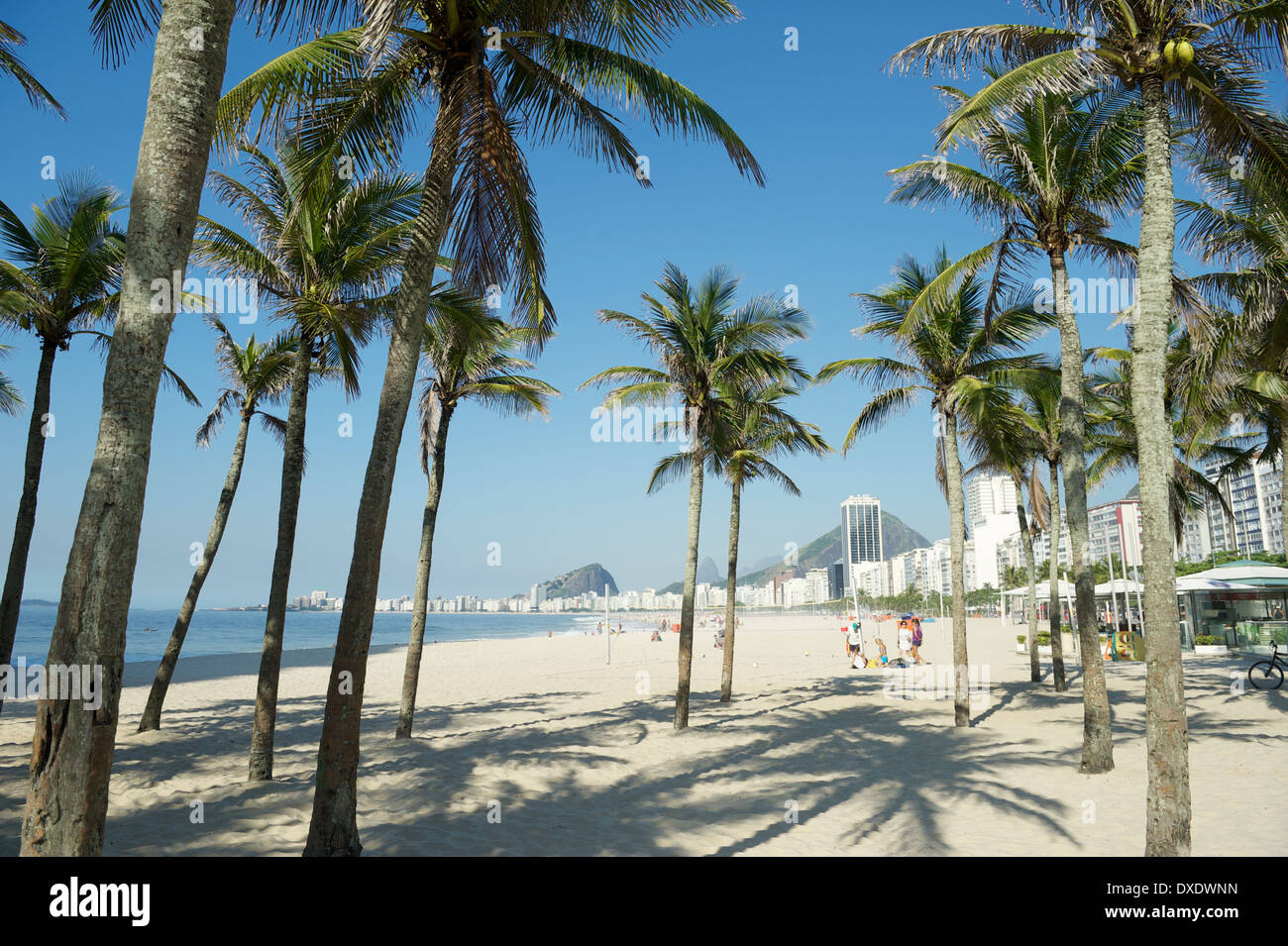 View to copacabana beach in hi-res stock photography and images - Alamy