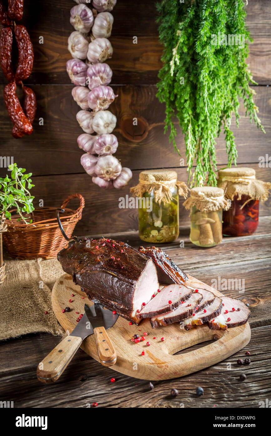 Ham preparation hi-res stock photography and images - Alamy