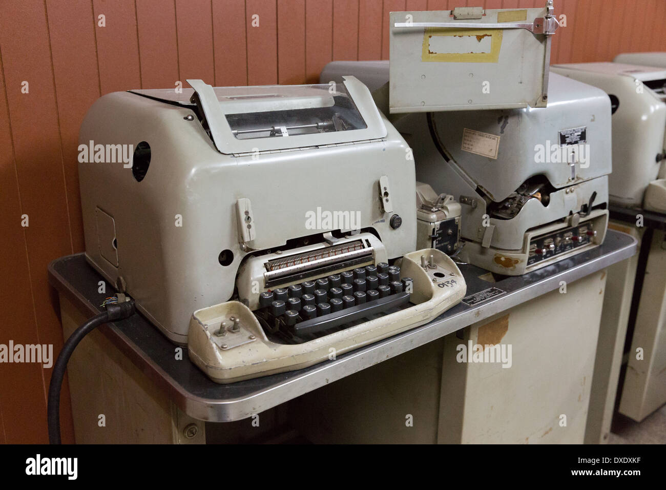 Telex character printer hi-res stock photography and images - Alamy