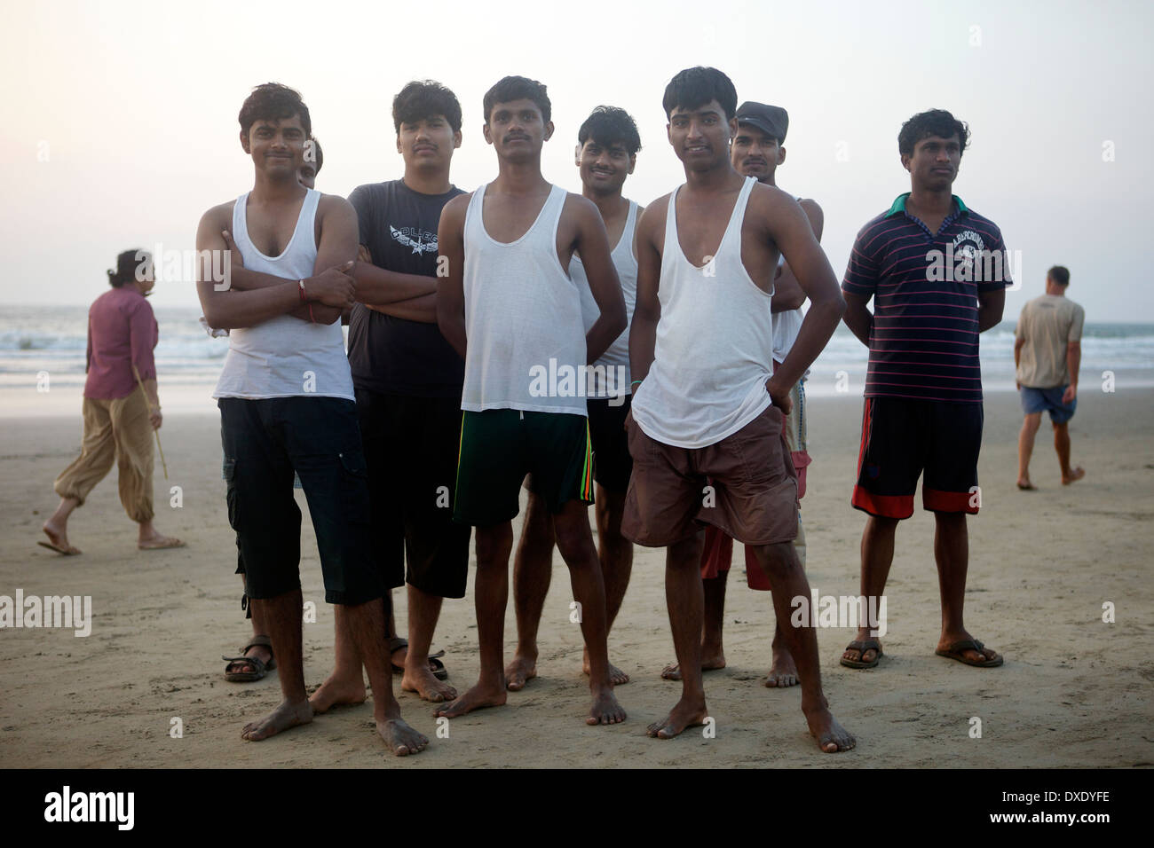 Goa, a Hippie Beach in India Stock Photo - Alamy