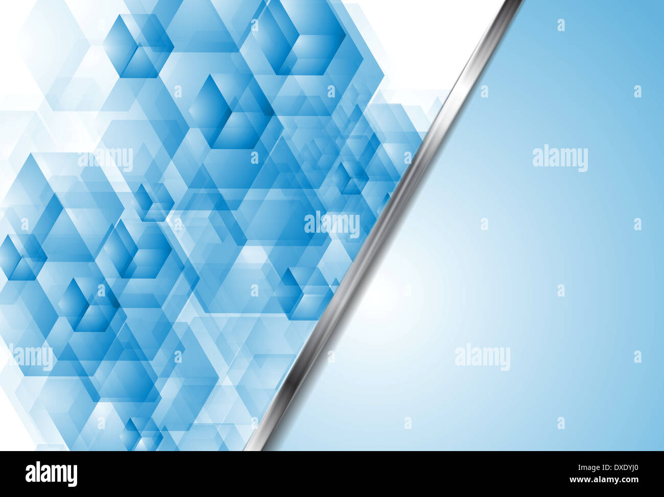 Abstract blue tech vector backdrop Stock Photo - Alamy