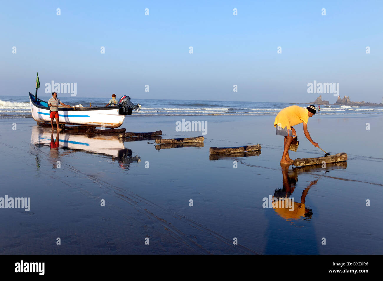 Daily scenes in Goa, India Stock Photo - Alamy