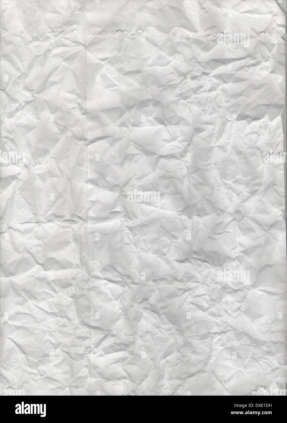 Crumpled paper texture Stock Photo - Alamy