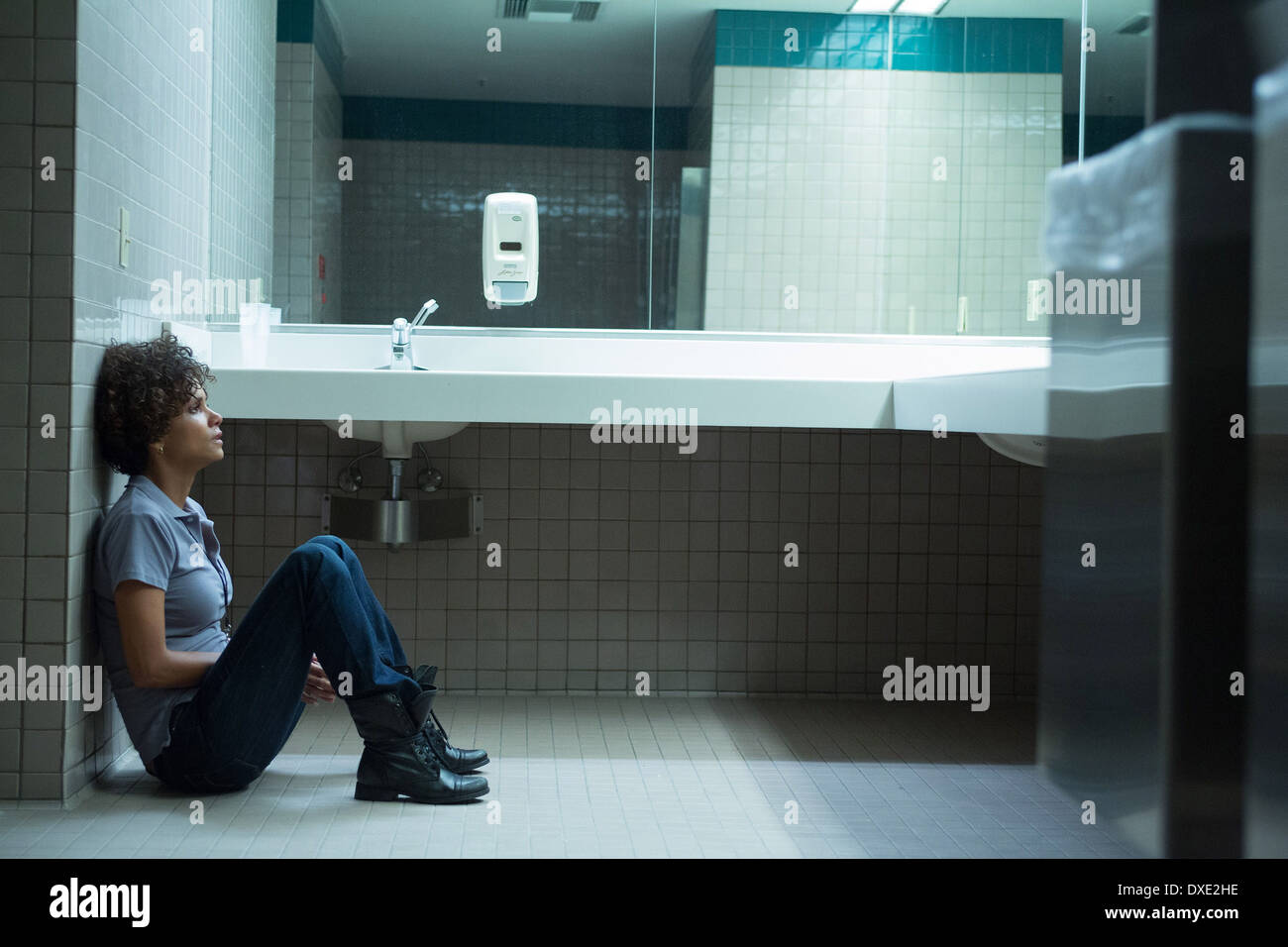 Woman desperate toilet hi-res stock photography and images - Alamy