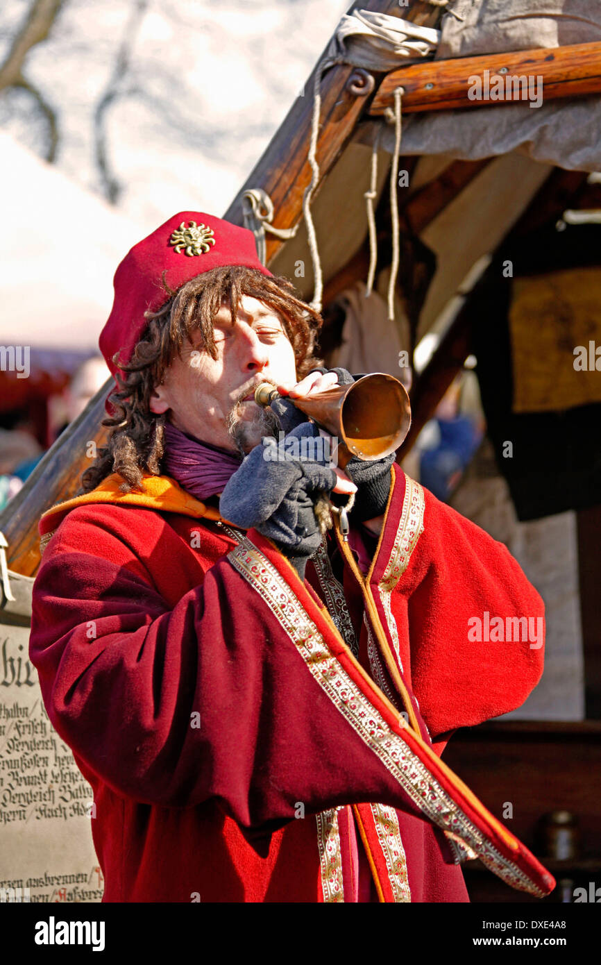 Medieval Easter Market renaissance festival medieval dressed barber ...