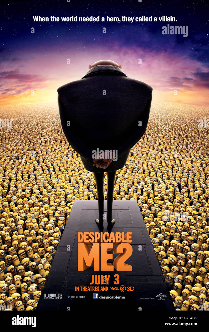 Despicable me poster hi-res stock photography and images - Alamy
