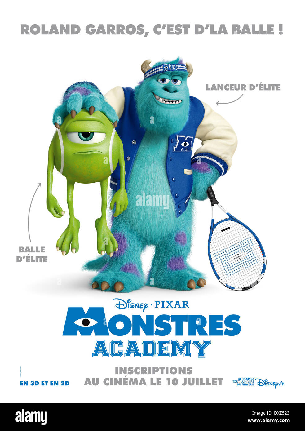 Monster University Movie Poster