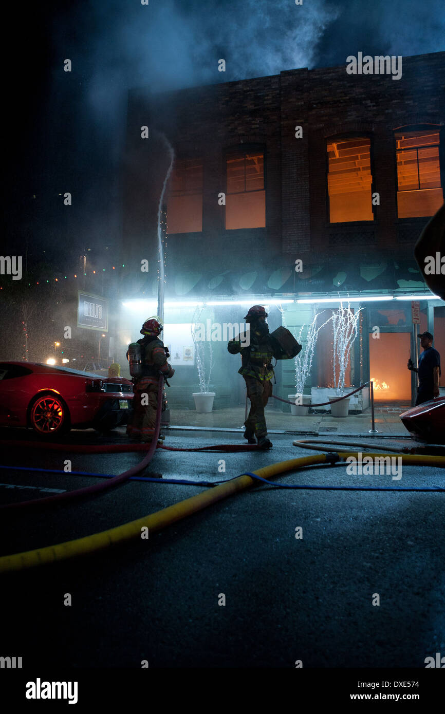 Fire with Fire Stock Photo - Alamy