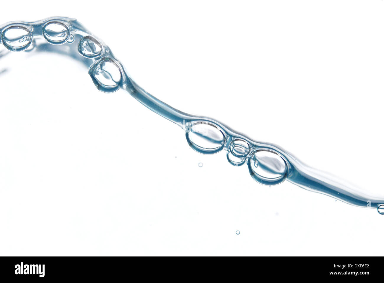 Closeup shot fresh bubbles Cut Out Stock Images & Pictures - Alamy