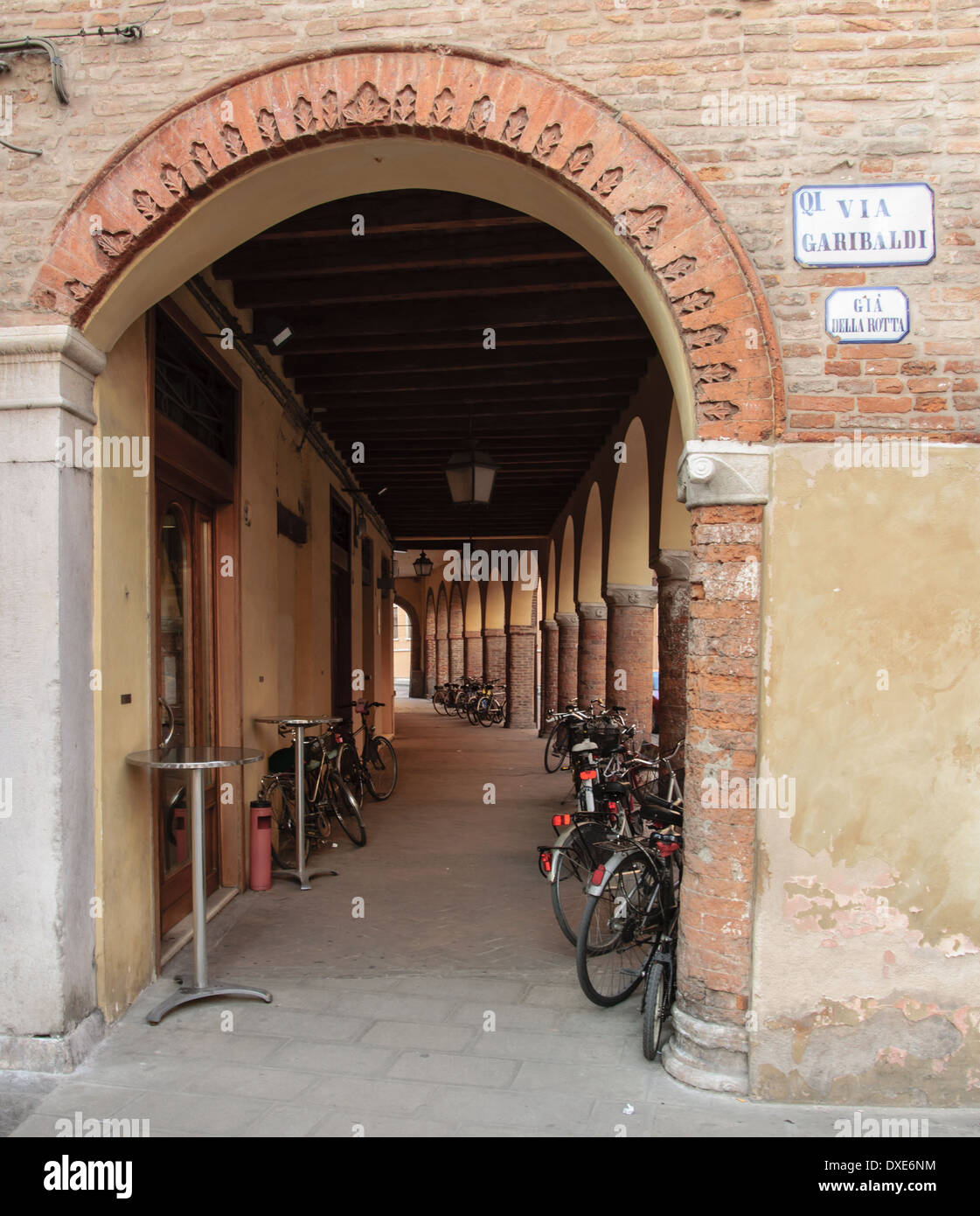 Ferrara street hi-res stock photography and images - Alamy
