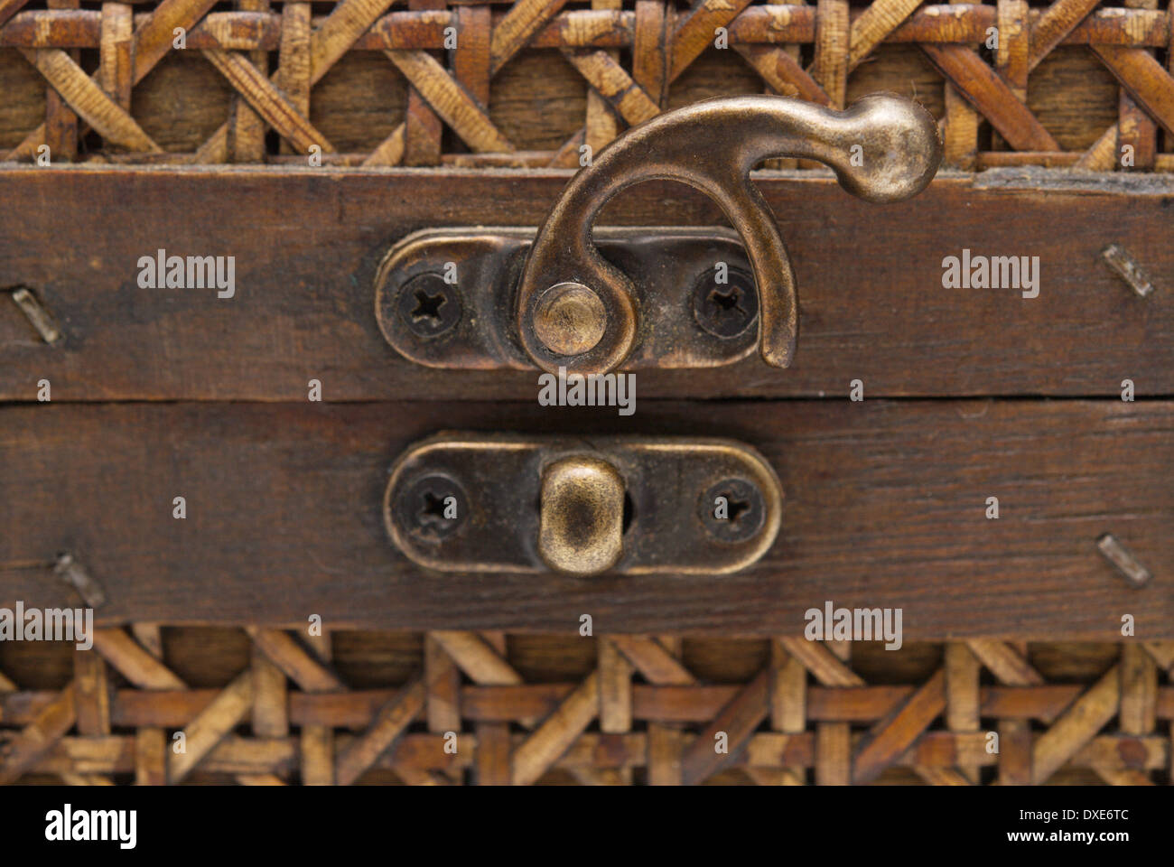 close up chest with a lock Stock Photo - Alamy