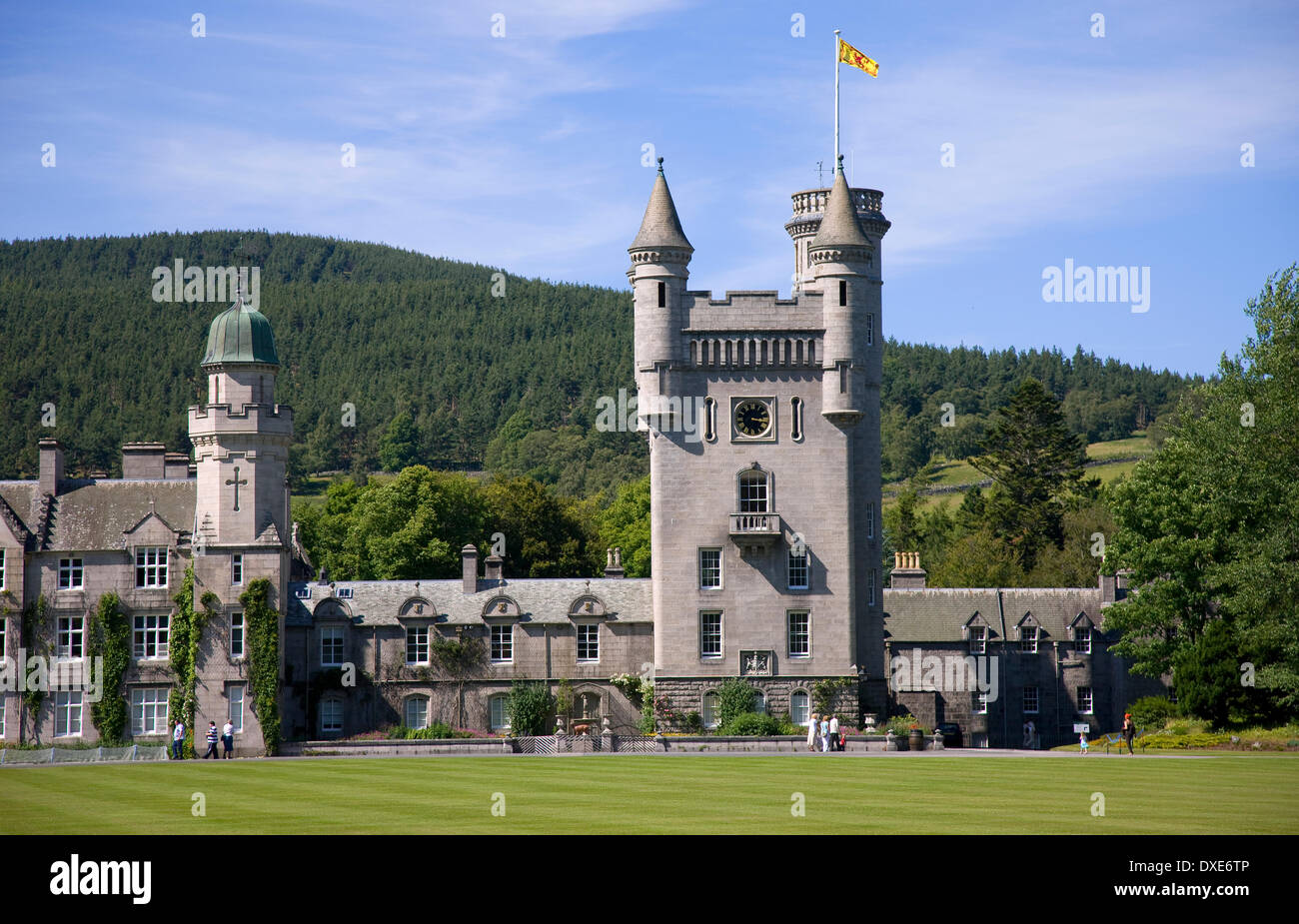 Balmoral Castle, Royal Deeside, Aberdeenshire Stock Photo - Alamy