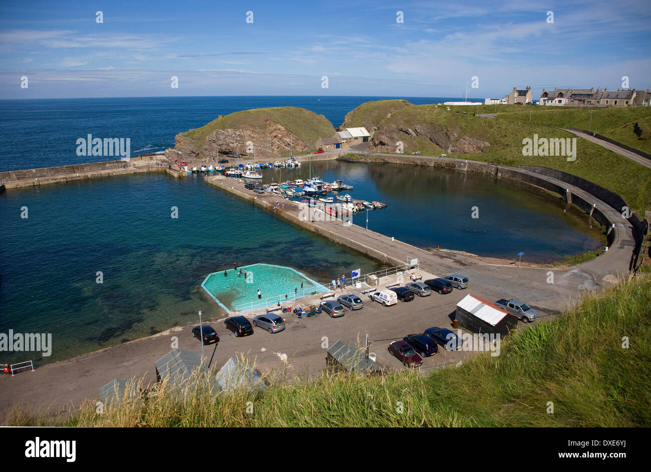 Portknockie Harbour High Resolution Stock Photography and Images - Alamy