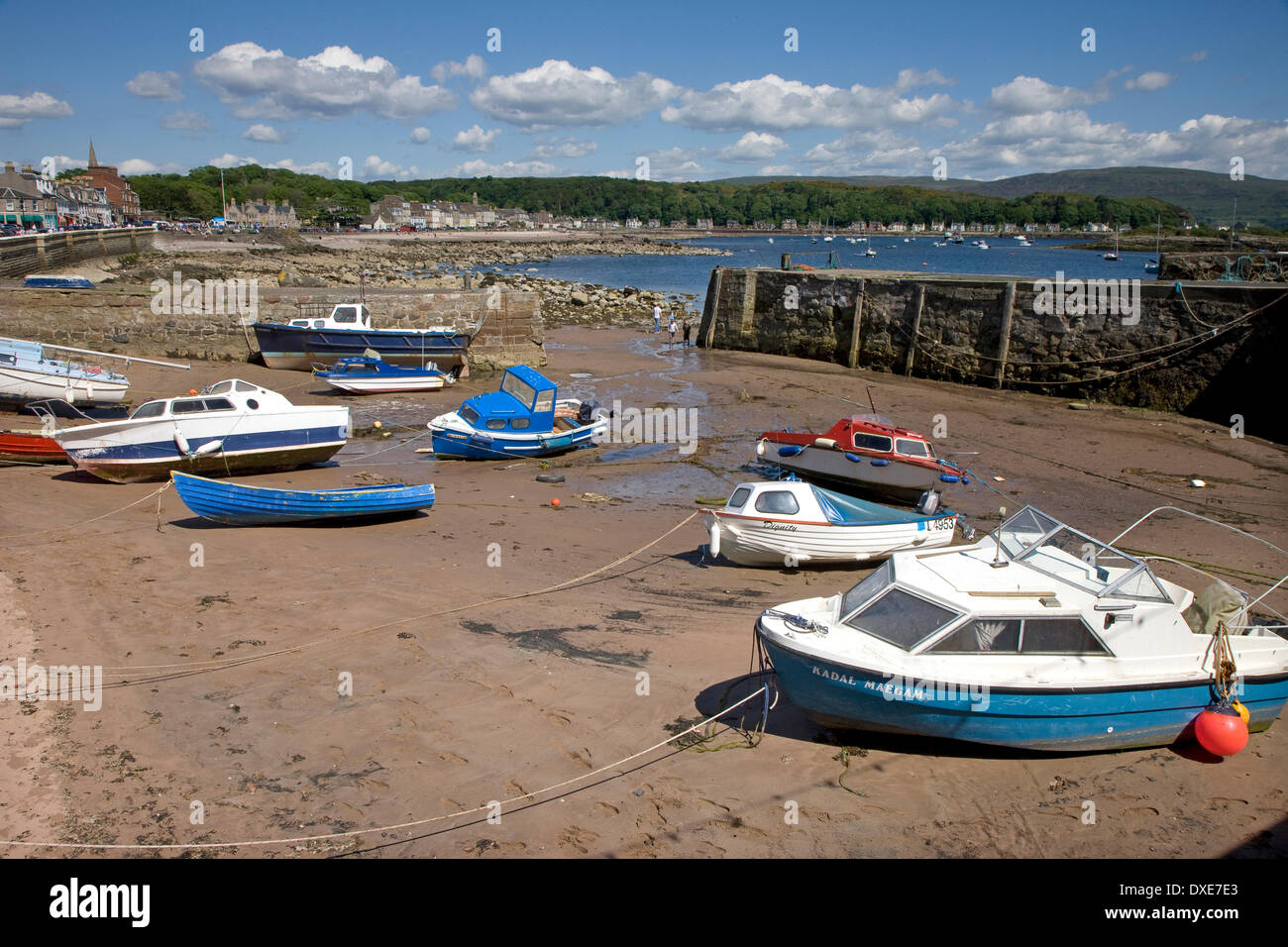 Millport harbour, Isle of Cumbrae, Ayrshire Stock Photo - Alamy