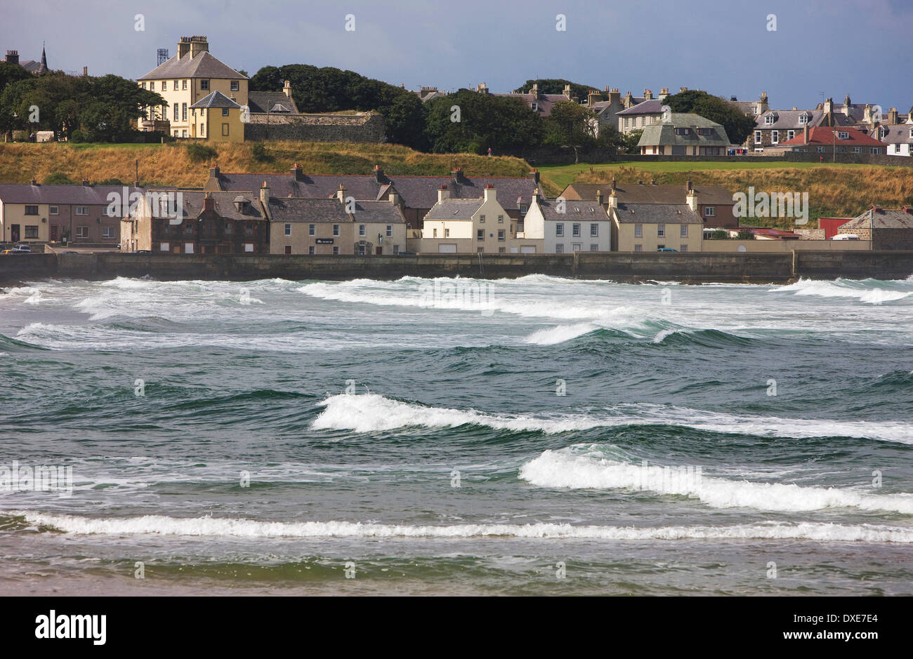 Banff as seen from Macduff, Banffshire Stock Photo - Alamy
