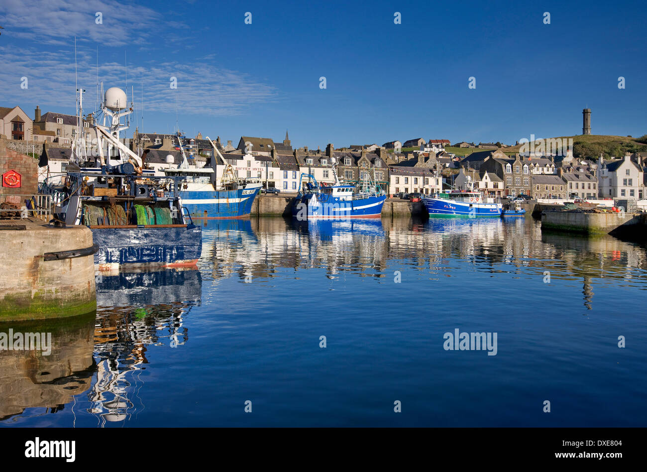 MacDuff Harbour Aberdeenshire Stock Photo - Alamy