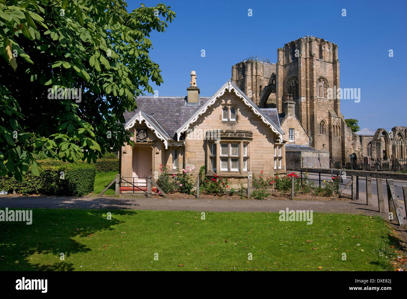 Elgin Cathedral, City of Elgin ,Moray Stock Photo - Alamy