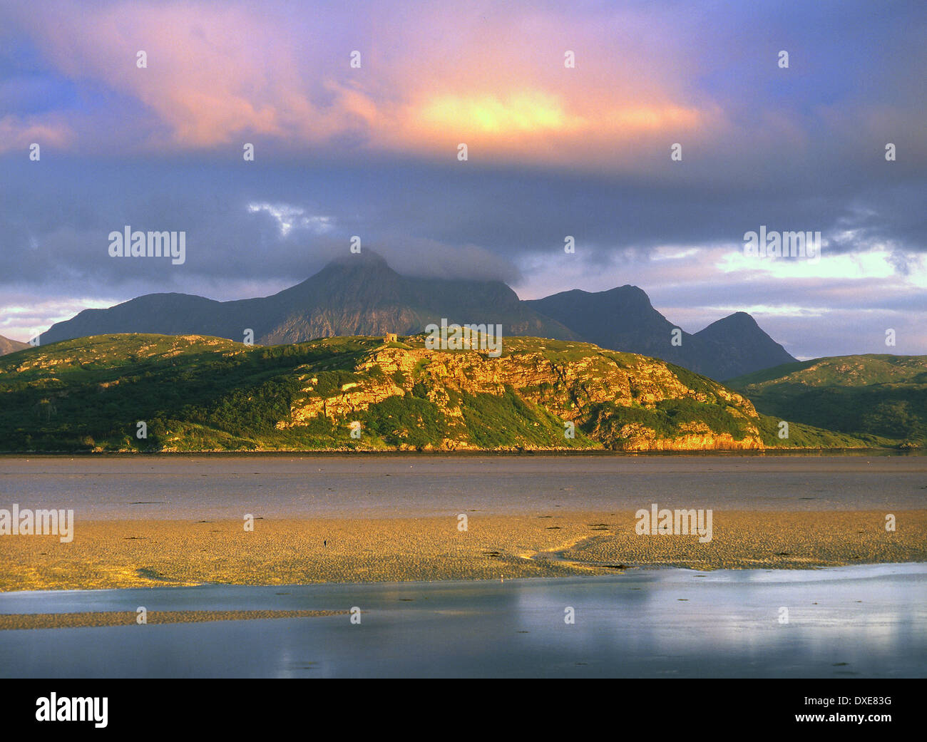 Ben Loyal, North West Highlands Stock Photo - Alamy