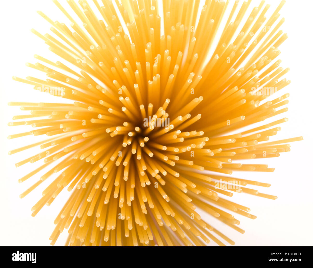 spaghetti isolated on white background Stock Photo - Alamy