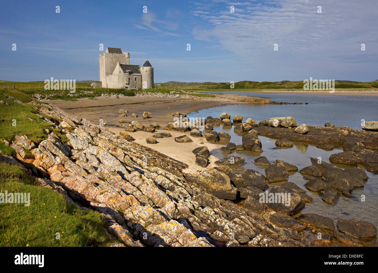 Breachacha Castle, Isle of Coll Stock Photo - Alamy