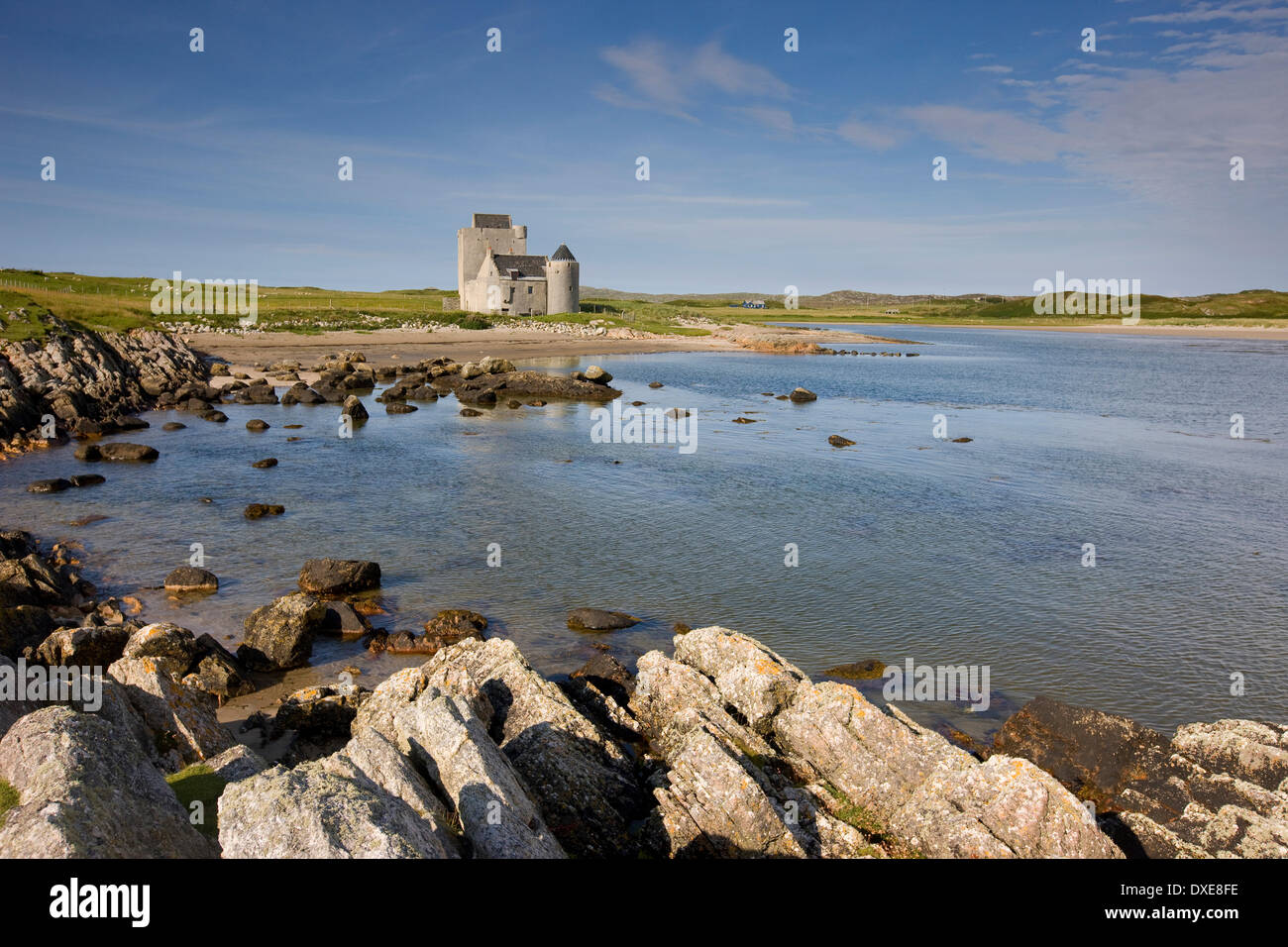 Breachacha castle, isle of Coll Stock Photo - Alamy
