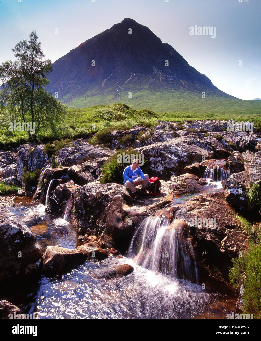 Buachaille Etive Mhor ( Shepherd of Etive) Glencoe/ Glen Etive, Argyll ...