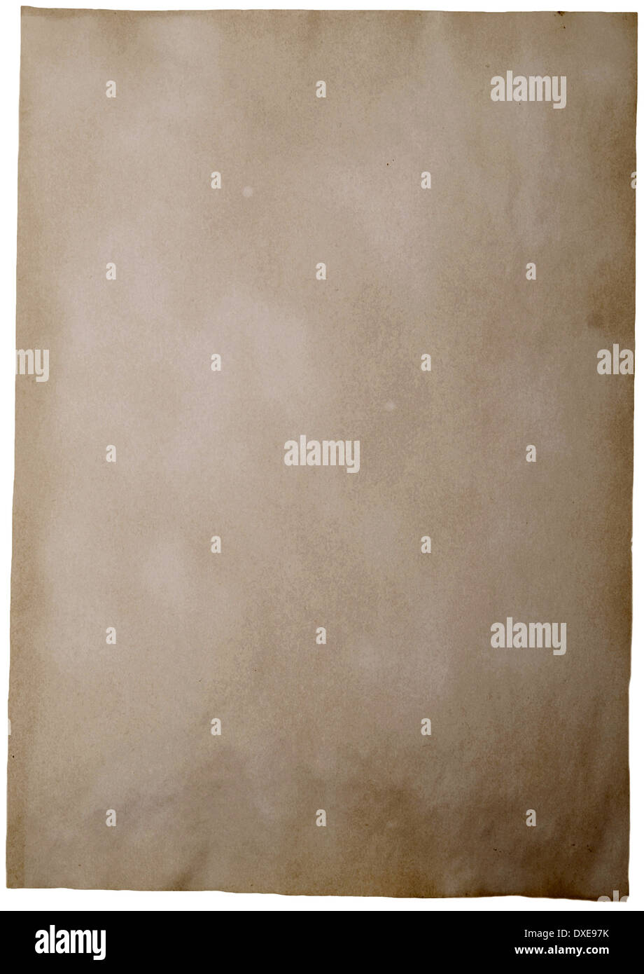 old paper isolated on white Stock Photo - Alamy