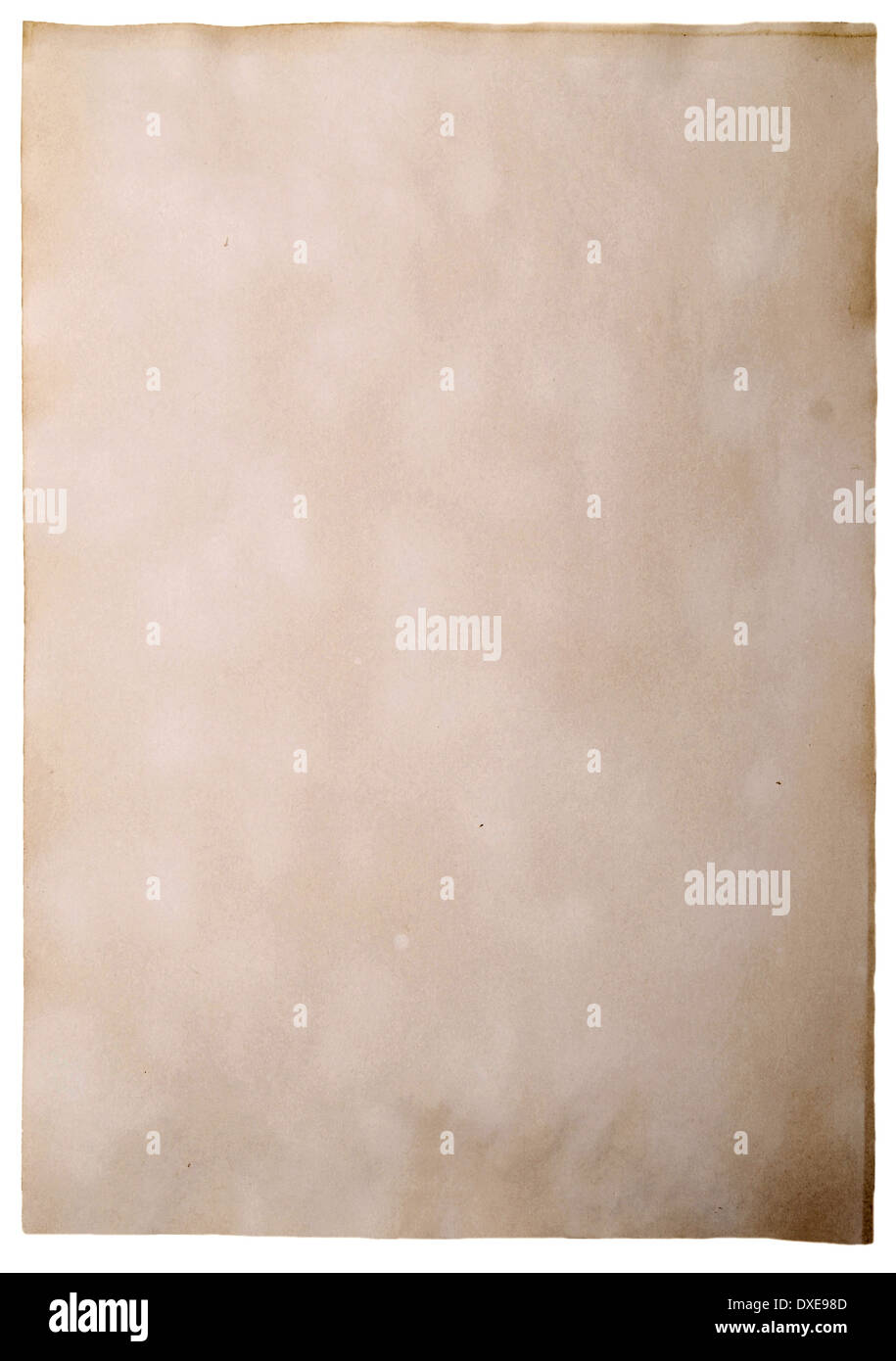 old paper isolated on white Stock Photo - Alamy