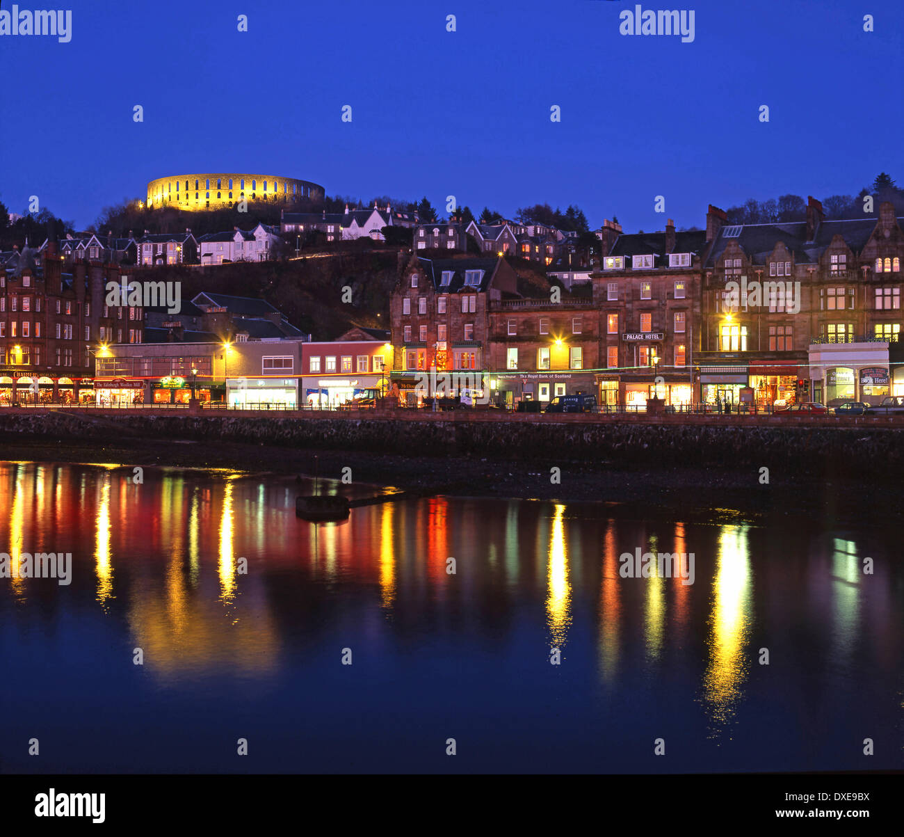 Oban bay night hi-res stock photography and images - Alamy