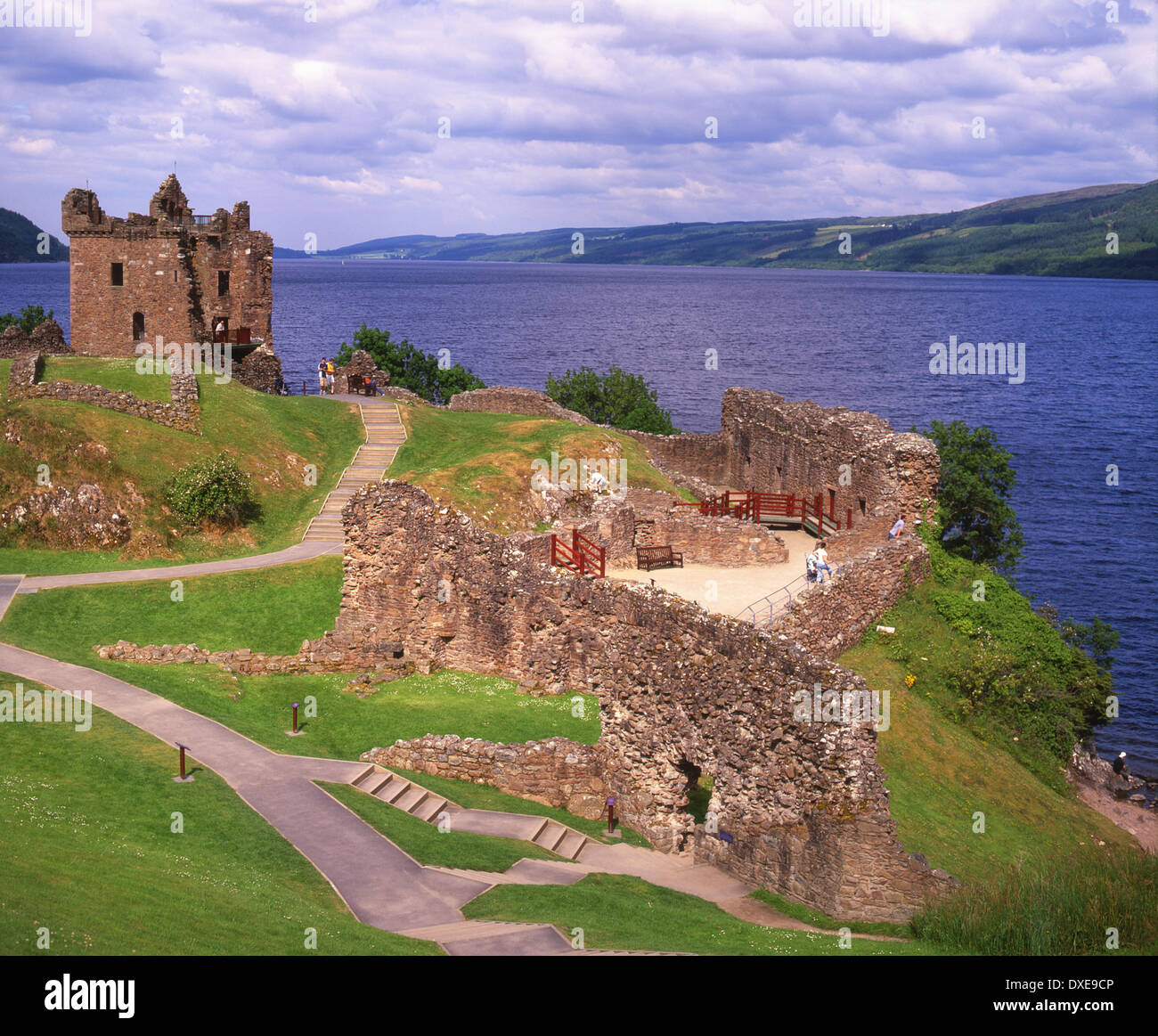 Urquhart Castle, Loch Ness Stock Photo - Alamy