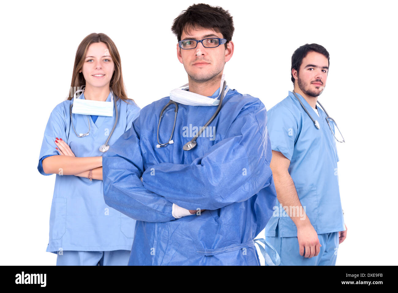 Group portrait of doctors hi-res stock photography and images - Alamy