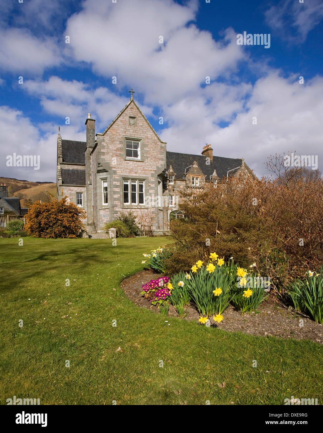 Ardchattan House, Argyll Stock Photo - Alamy