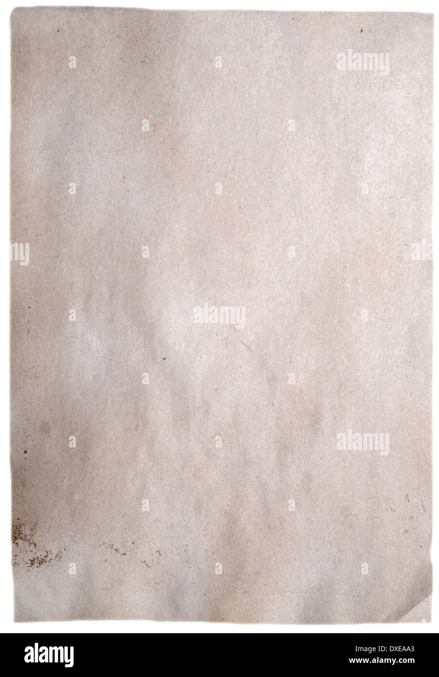 old paper isolated on white Stock Photo - Alamy