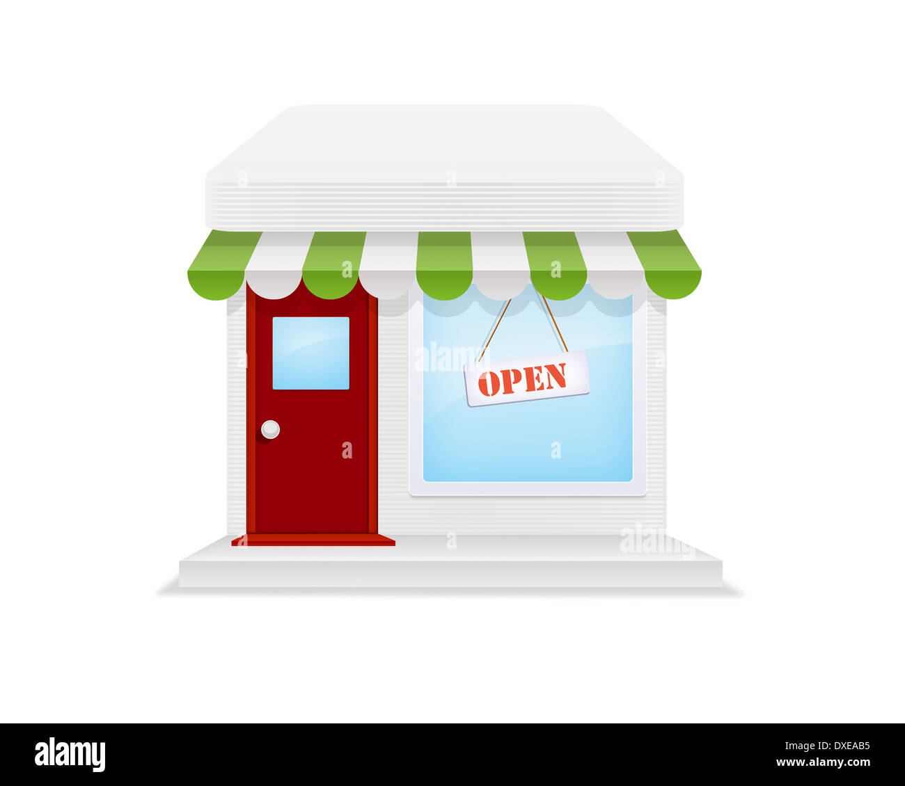Store house icon Stock Photo - Alamy