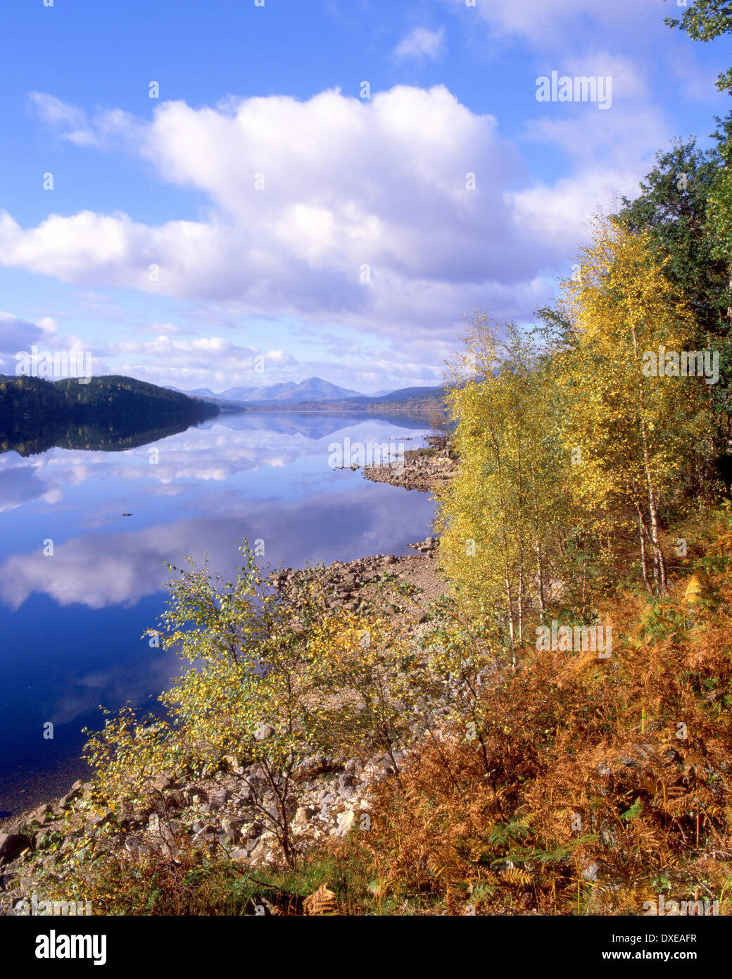 Map of scotland scottish lochs hi-res stock photography and images - Alamy