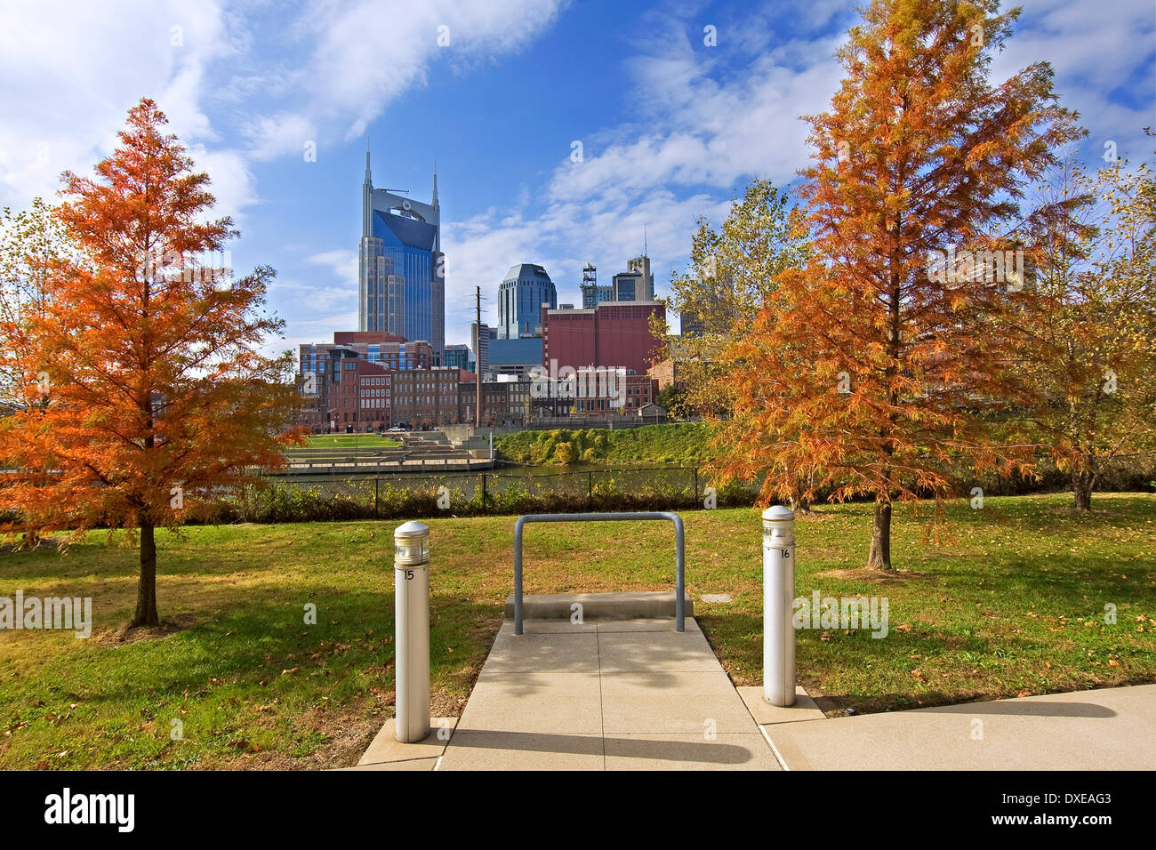 Autumn downtown Nashville, Tennessee, USA Stock Photo - Alamy