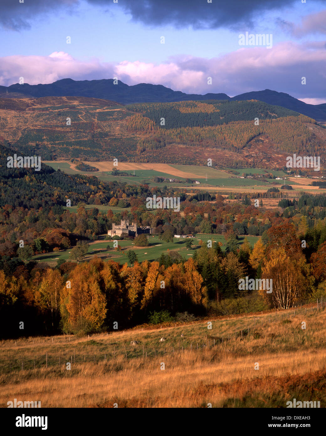 Taymouth Castle Kenmore Perthshire High Resolution Stock Photography ...